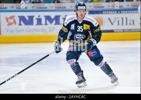 Ambri, Switzerland. 15th Feb, 2020. 15.02.2020, Ambri, Stadio Valascia ...