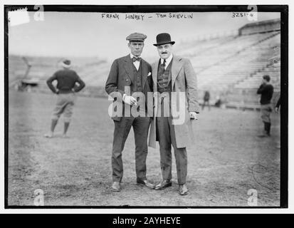 A reference to Frank Hinkey and Tom Shevlin, likely figures in sports ...