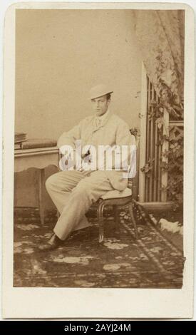 Grand Duke Alexei Alexandrovich of Russia, along with the Duchess of ...