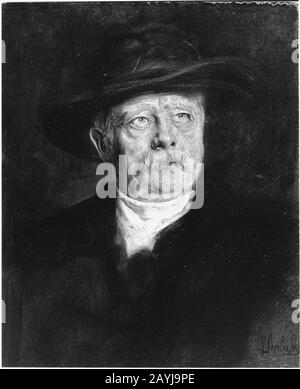 Franz von Lenbach - Otto von Bismarck (1894 Stock Photo - Alamy