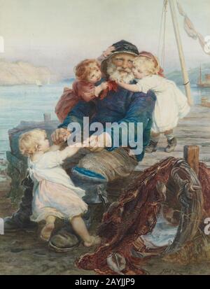 Frederick Morgan Which do you love best Stock Photo - Alamy