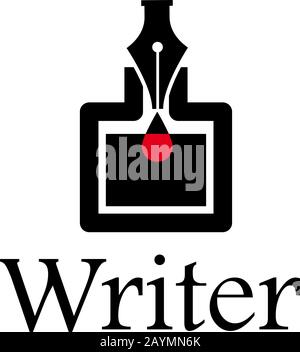 Vector sign writer. Fountain pen and ink line Stock Vector Image & Art ...