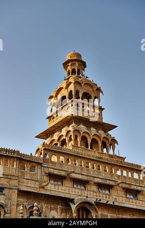 Tazia tower at Mandir Palace, Jaisalmer, Rajasthan, India Stock Photo ...