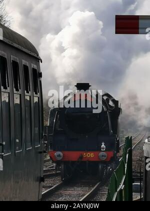 Urie S15 30506 Southern Region Steam Engine Stock Photo - Alamy