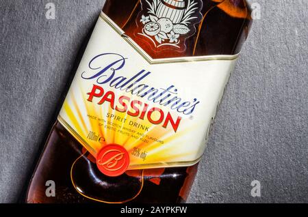 Ballantines Whisky Distillery Dumbarton Scotland Stock Photo - Alamy