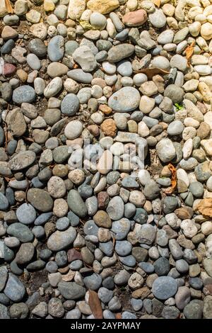 Background consist of full of little pebbles Stock Photo - Alamy