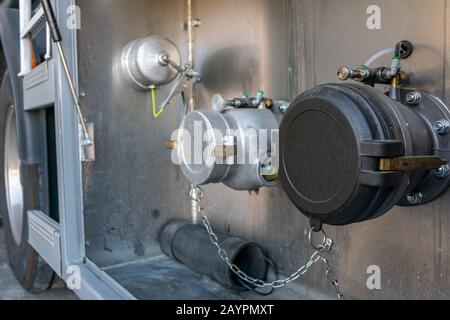 Tanker Static Grounding System Stock Photo - Alamy