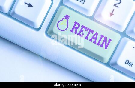 Conceptual hand writing showing Retain Top Talent. Business photo ...