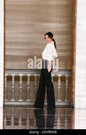 Victoria Beckham AW20 Runway during London Fashion Week February 2020 ...