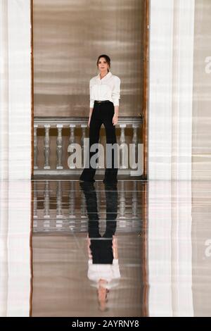 Victoria Beckham AW20 Runway during London Fashion Week February 2020 ...