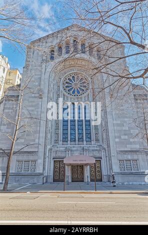 Temple Emanu-El was the first Reform Jewish congregation in New York ...