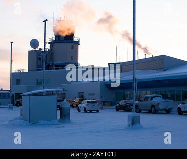 Yellowknife Airport, Northwest Territories, Canada Stock Photo - Alamy