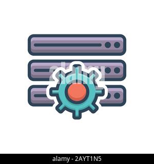 Icon for settings, storage Stock Vector Image & Art - Alamy