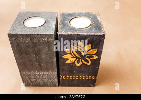 Decorative ceramic handmade pottery objects Stock Photo - Alamy