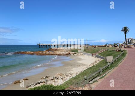 Shark Rock Pier, Port Elizabeth, South Africa -- January 10, 2018 ...