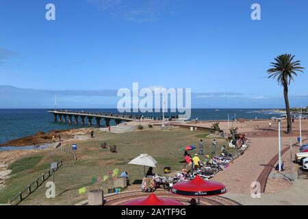 Humewood Beach and Shark Rock Pier, Port Elizabeth, Nelson Mandela Bay ...
