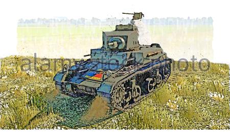 Light Tank, M2A4 Stock Photo: 129574259 - Alamy