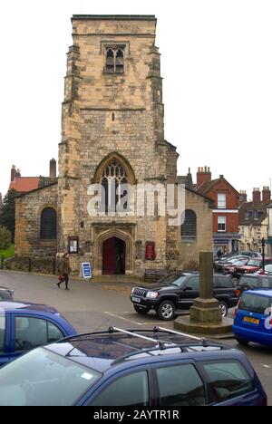 St Michaels church, Malton, North Yorkshire, England, UK Stock Photo ...