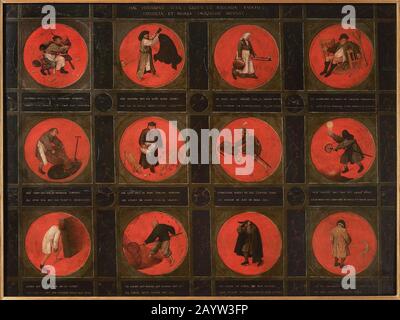 Twelve Proverbs. Museum: Museum Mayer van den Bergh, Antwerp. Author ...