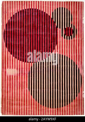 Study on simultaneous contrast (class of Josef Albers). Museum: Bauhaus ...