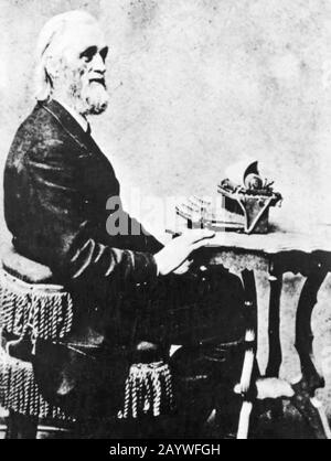 Christopher Sholes, American Inventor Stock Photo - Alamy