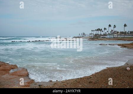 Protaras, Famagusta, Cyprus. 15th Feb, 2020. Winter in Cyprus.in the ...