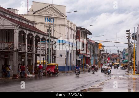 Peruvian Amazon scene Stock Photo - Alamy