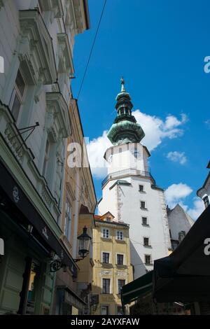 Michael's Gate - city gate that has been preserved of the medieval ...