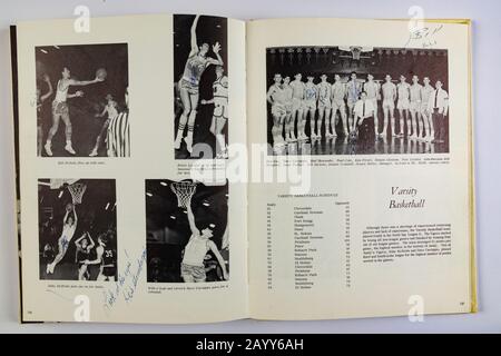 1967 High School Yearbook, USA Stock Photo - Alamy