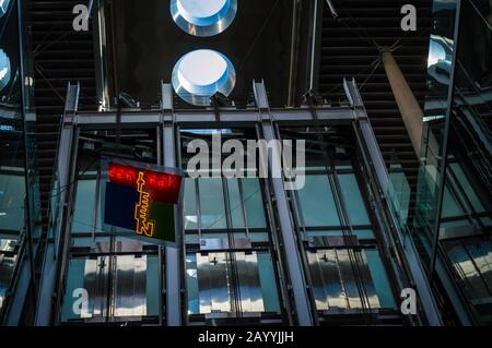 Elevators in the Burton Barr Central Library, the Main Branch of ...