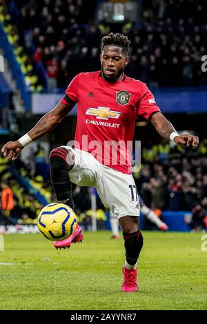 Fred (17) of Manchester United during the FA Cup match between Derby ...