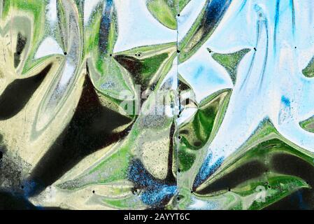 Abstract Shiny Green and White Metal Texture Background Stock Photo - Alamy
