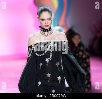 Coco Rocha walks the runway during the L'Oreal Womenswear Spring/Summer ...