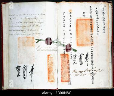 Opium Wars Nanking 1842 Stock Photo: 5074455 - Alamy