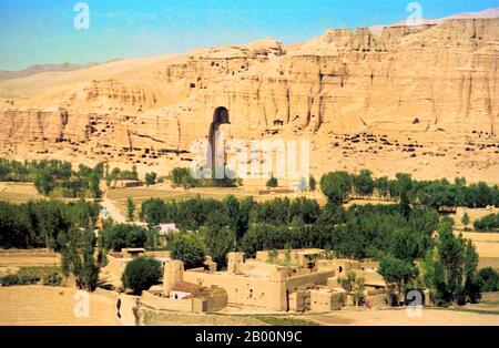 Afghanistan: Bamiyan Buddha in 1979. Photo by Andrew Forbes. The ...
