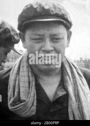 Cambodia: A photograph of Senior Khmer Rouge leader Ke Pauk (1934-2002 ...