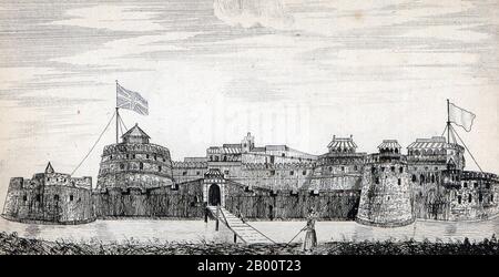 General View of Surat India in 1900 Stock Photo - Alamy