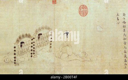China: The Admonitions Scroll, Scene 4 - Lady Feng and the Bear ...