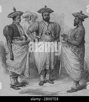 Kandyan Chiefs - Sri Lanka Stock Photo - Alamy