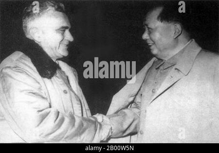 USA/China: Edgar Snow, American journalist and supporter of the Chinese ...
