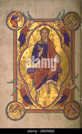 JESUS (12TH CENTURY MS Stock Photo - Alamy