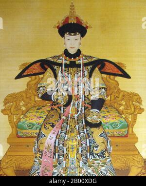 China: Empress Empress Xiao Xian Chun (28 March 1712 - 8 April 1748 ...