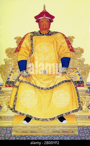 China: Emperor Nurhaci (21 February 1559 - 30 September 1626), Jurchen ...