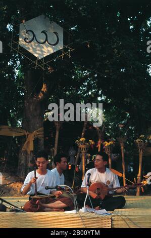 Thailand: The sueng, a traditional northern Thai musical instrument ...
