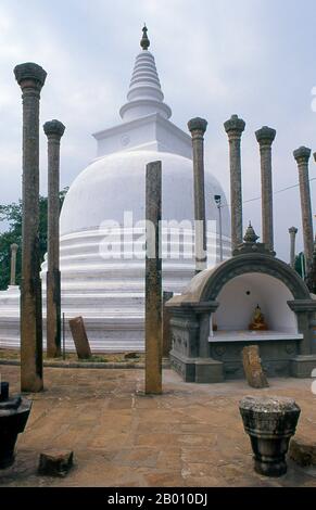 The Thuparama Stupa is the first Stupa built in Sri Lanka by King ...