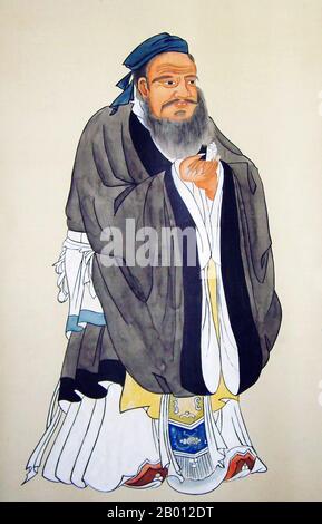 Qiu Ying (1494 – 1552) Chinese painter of the Ming dynasty Stock Photo ...