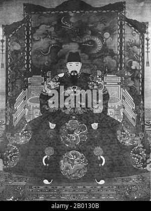 China: Emperor Hongzhi (30 July 1470 - 9 June 1505), 10th ruler of the ...