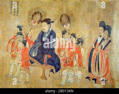 The thirteen emperors Yan Liben (Chinese, about 600Ð673) second half of ...
