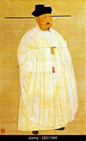 China: Emperor Taizong, 2nd ruler of the Tang Dynasty (r. 626-649 ...
