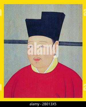 Portrait of Emperor Huizong of Song (1082 - 1135 Stock Photo - Alamy